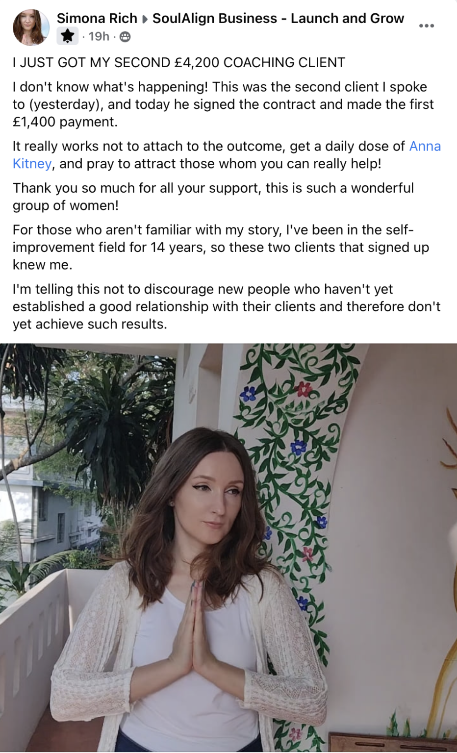 SoulAlign Business - Anna Kitney Coaching